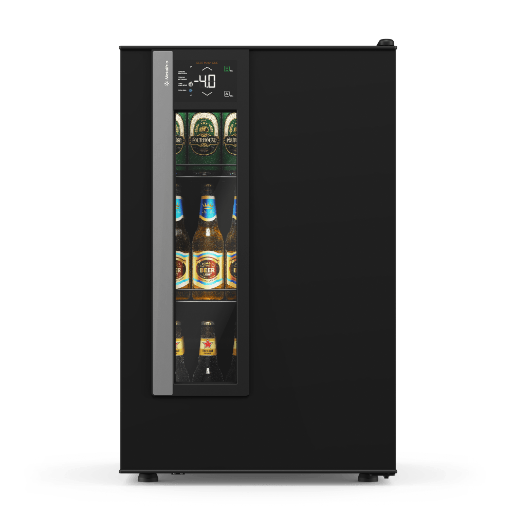 Beer Maxx One Inverter (VN12TP) - Cervejeira Cor Preta - 114L - Metalfrio